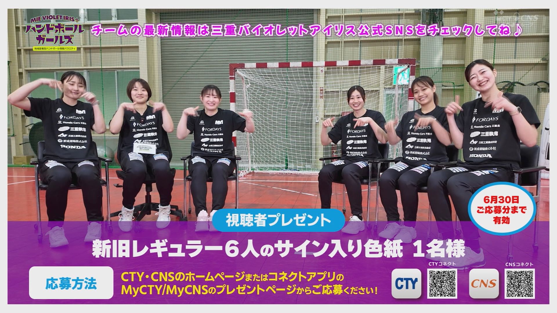 地元スポーツ「三重バイオレットアイリス」 | CTY・CNS 地域情報サイト